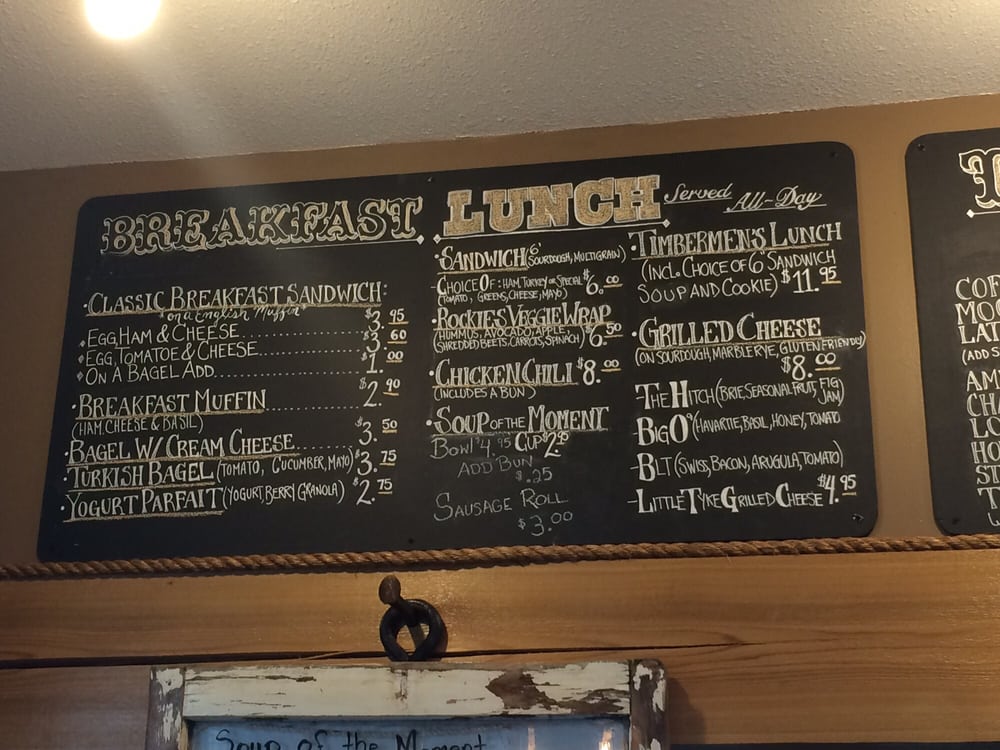 Timber Hitch Coffee Shop, Kimberley - Menu, Reviews (51), Photos (31 ...