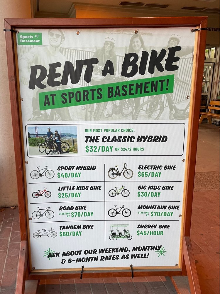 SPORTS BASEMENT PRESIDIO - San Francisco CA - Hours, Directions ...