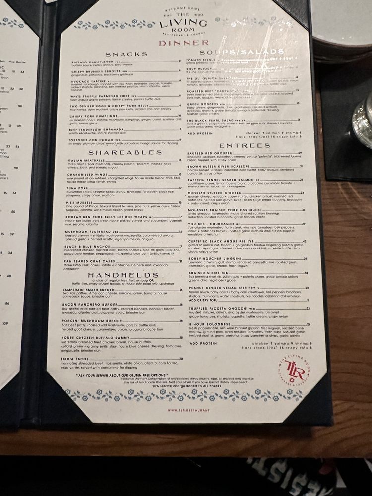 The Living Room @ Wiregrass, Wesley Chapel - Menu, Reviews (562 ...