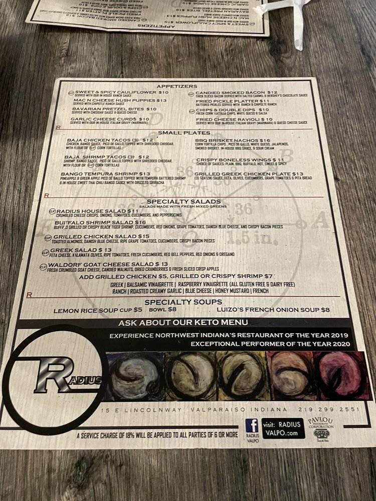 Radius, Valparaiso - Menu, Reviews (364), Photos (115) - Restaurantji