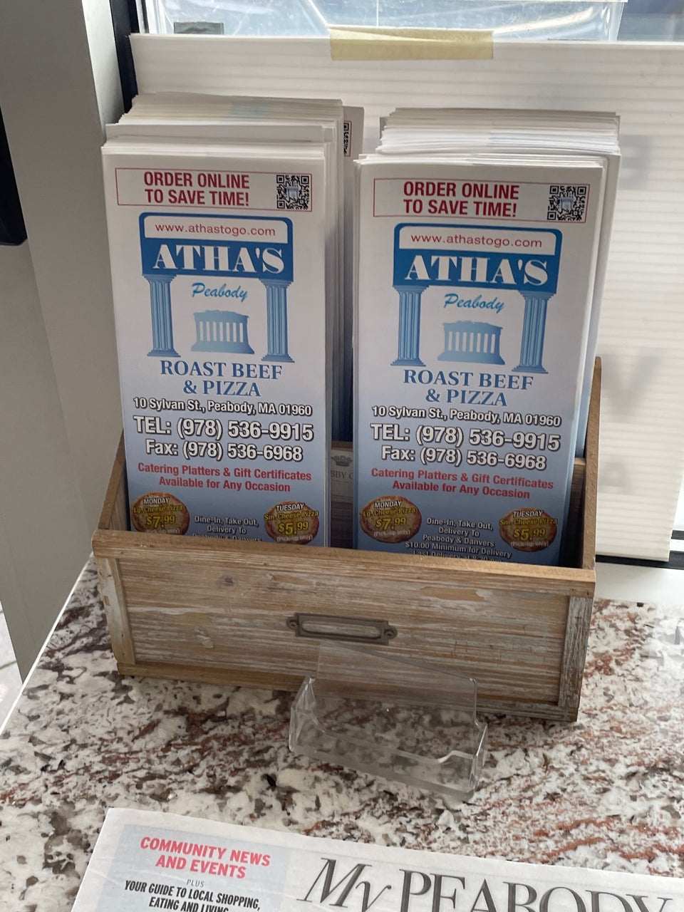 Atha's Roast Beef & Pizza, Peabody - Menu, Reviews (151), Photos (39 ...