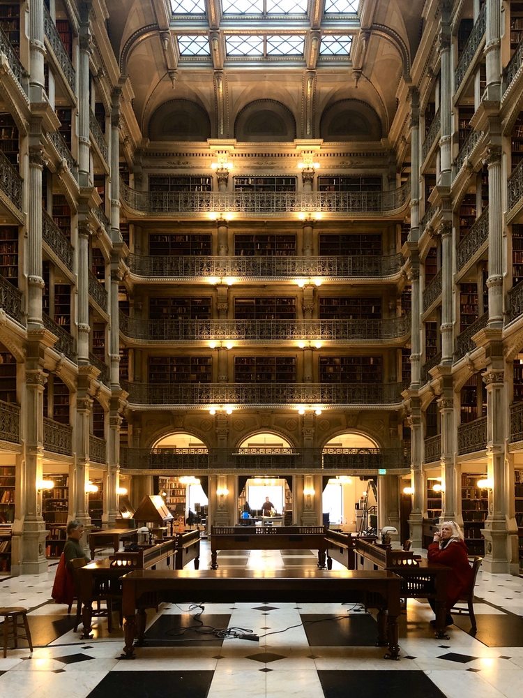 GEORGE PEABODY LIBRARY - Baltimore MD - Hours, Directions, Reviews ...