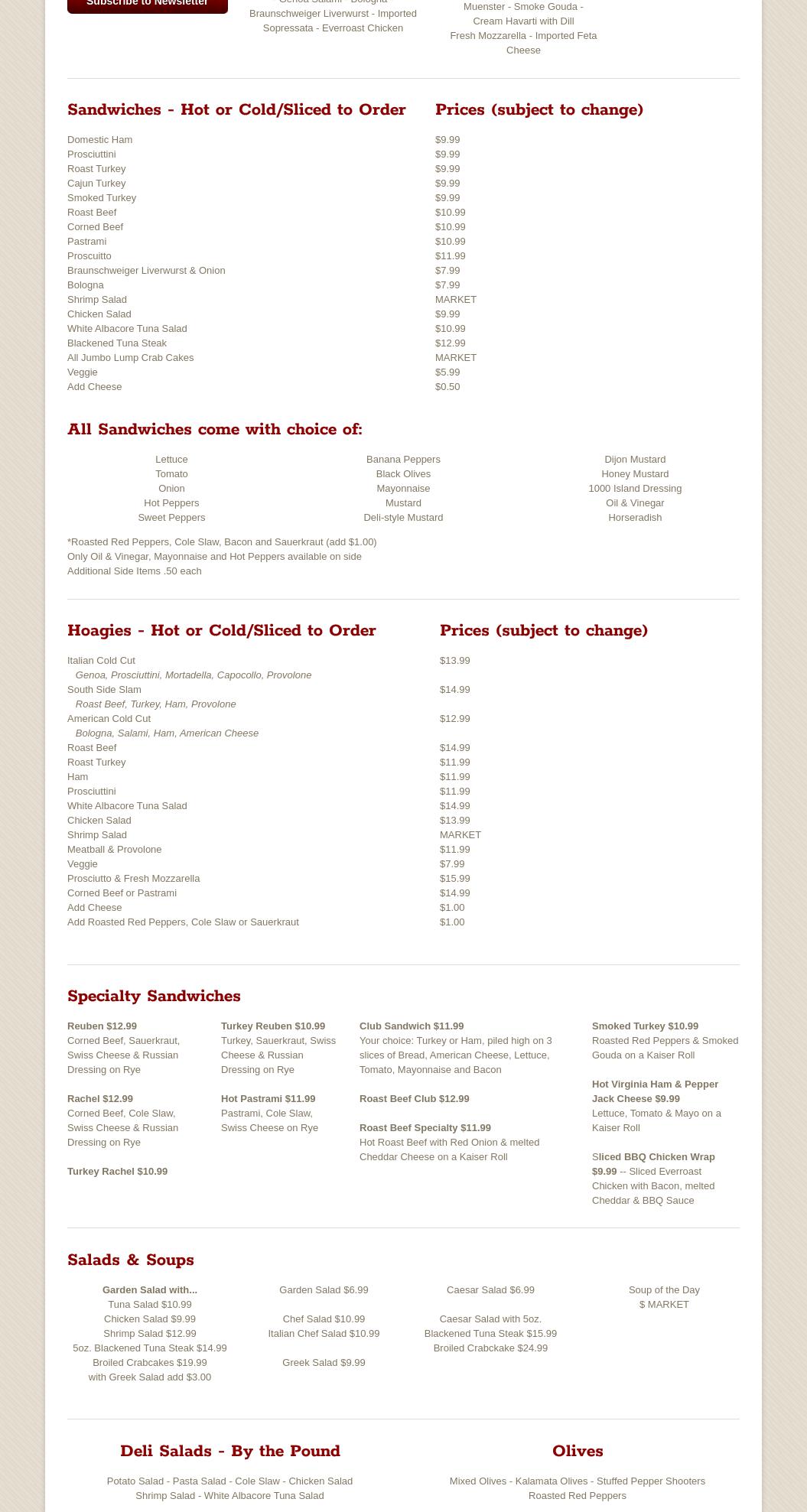 Southside Deli, Berlin - Menu, Reviews (193), Photos (40) - Restaurantji