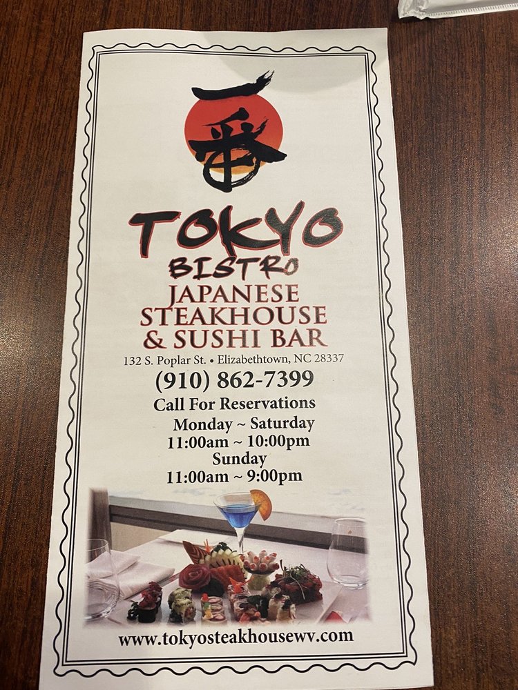 Tokyo bistro, Elizabethtown - Menu, Reviews (112), Photos (46 ...