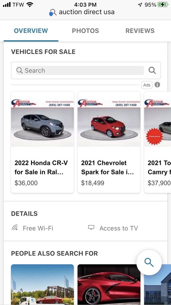 AUCTION DIRECT USA RALEIGH NC - Raleigh NC - Hours, Directions, Reviews ...