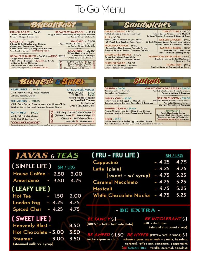 Grounded Coffee Shop and Bookstore, Belen - Menu, Reviews (47), Photos ...