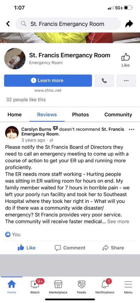 SAINT FRANCIS HOSPITAL EMERGENCY ROOM - Tulsa OK - Hours, Directions ...