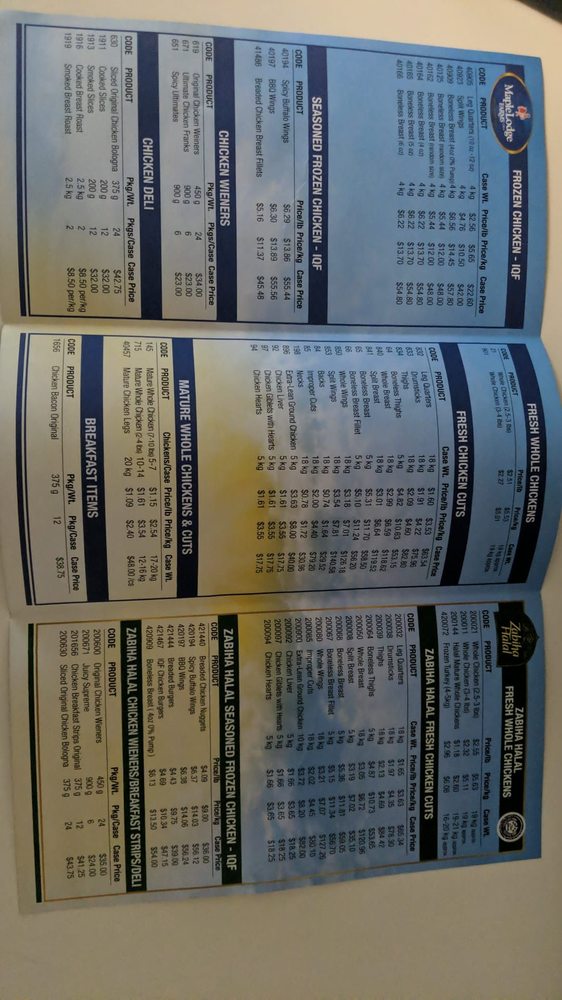 MAPLE LODGE FACTORY OUTLET CHICKEN SHOP - Brampton ON - Hours ...