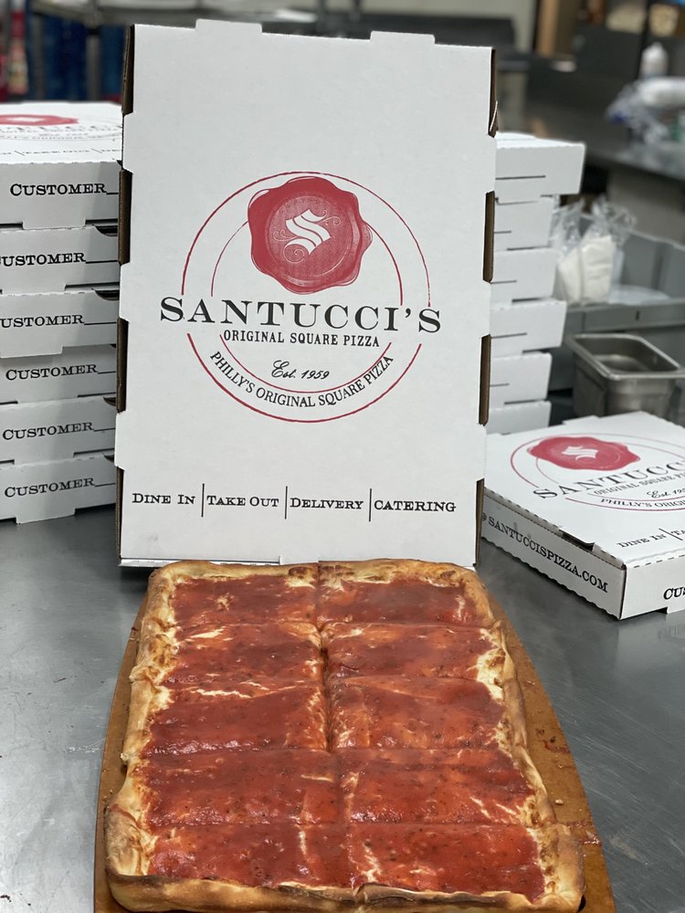 Santuccis Original Square Pizza Downingtown, Downingtown - Menu ...