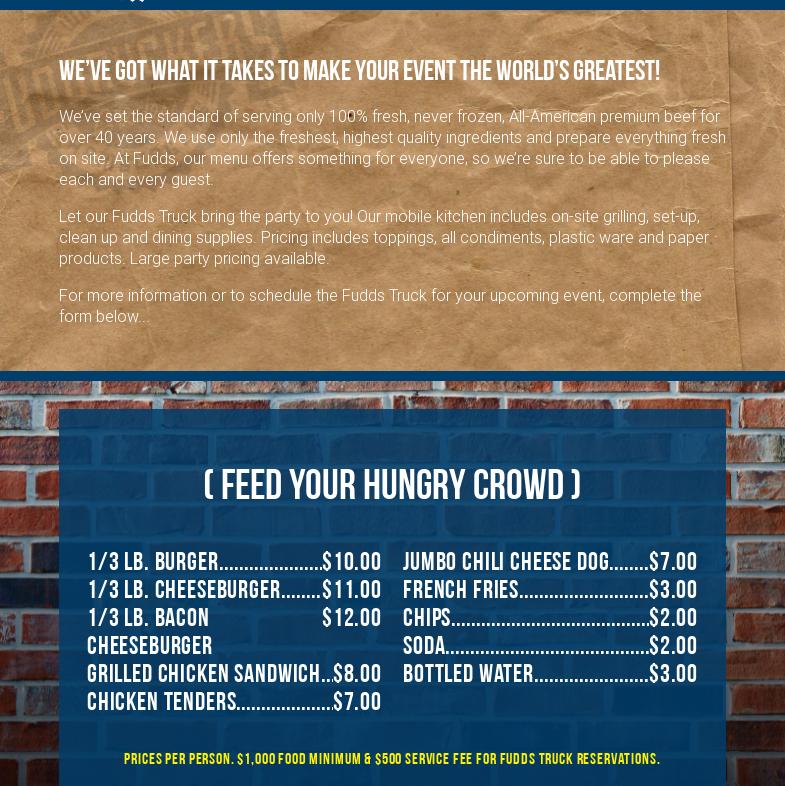 Fuddruckers (Fudds Food Truck), Houston - Menu, Reviews (12), Photos ...