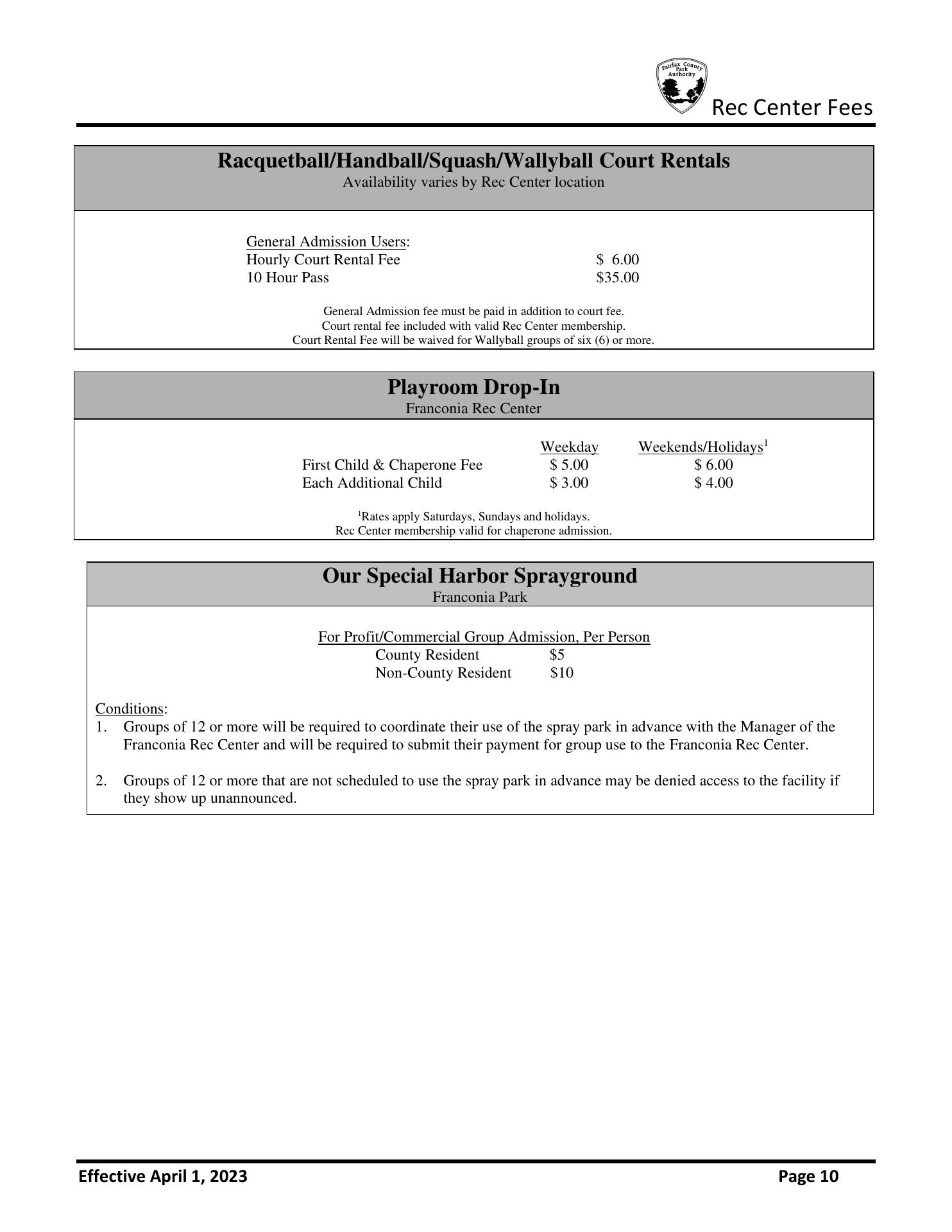 FRANCONIA REC CENTER - Alexandria VA - Hours, Directions, Reviews ...