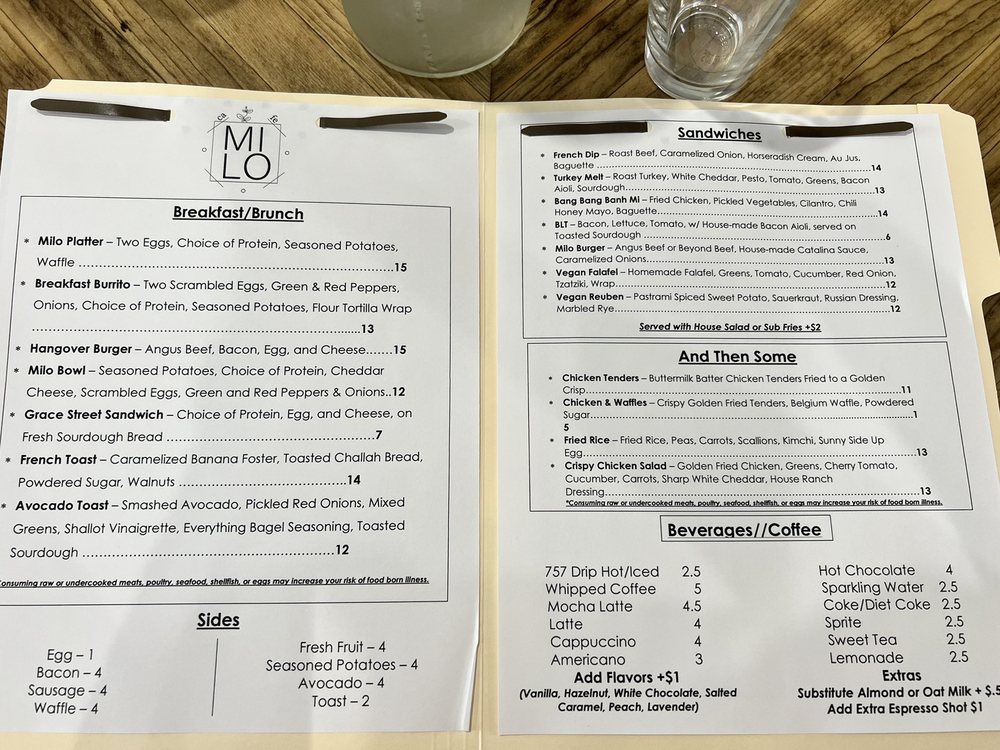 Cafe Milo, Norfolk - Menu, Reviews (182), Photos (53) - Restaurantji