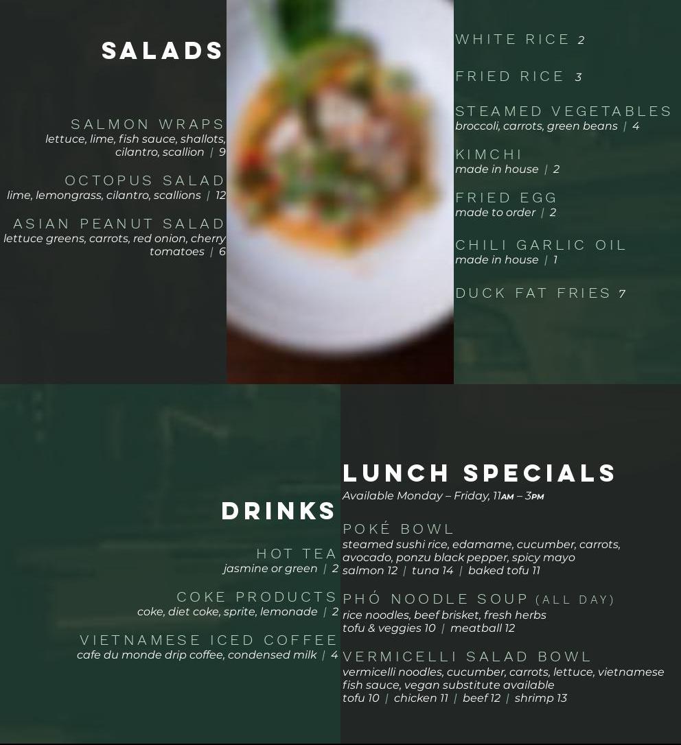 Menu for Native Plate, Richmond, VA - Restaurantji