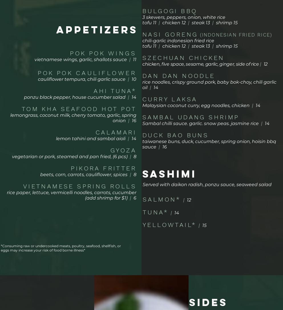 Menu for Native Plate, Richmond, VA - Restaurantji