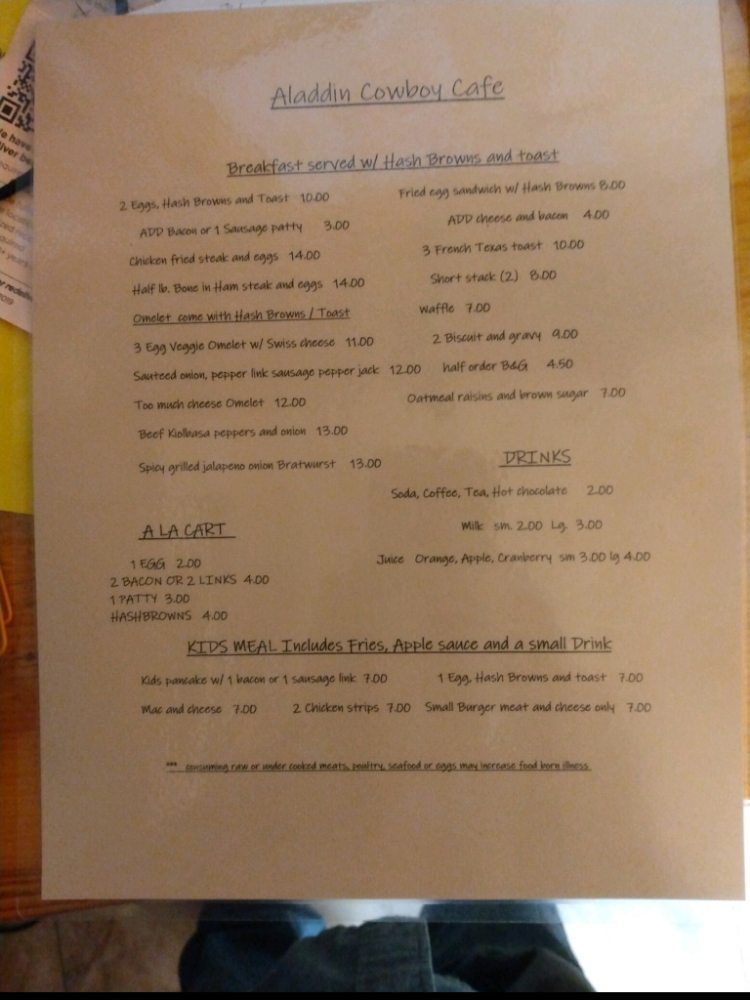 Aladdin Cafe, Aladdin - Menu, Reviews (78), Photos (37) - Restaurantji